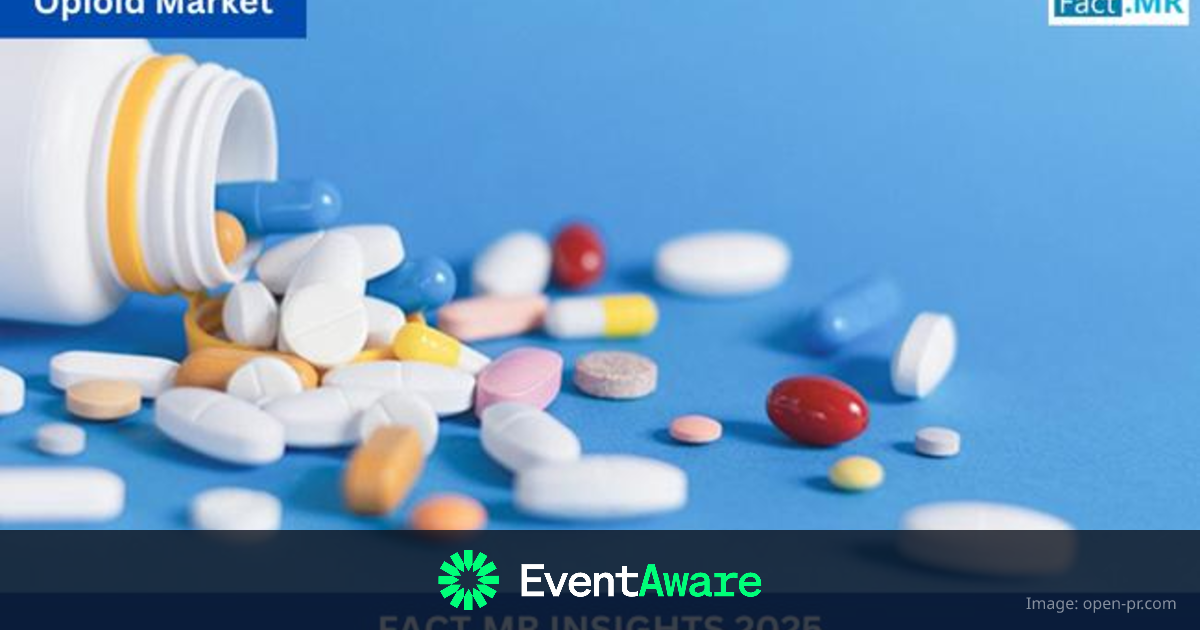 EventAware - Opioid Market Projected to Grow Steadily, Driven by ...