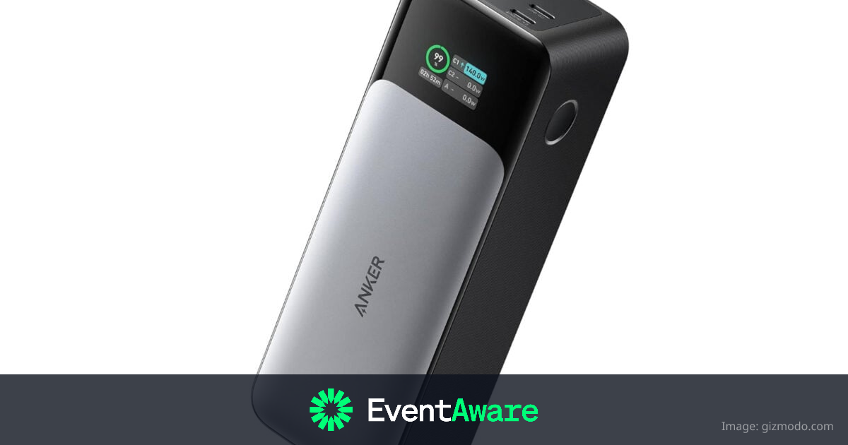 EventAware - Anker Offers Major Discounts on High-Capacity Power Banks ...