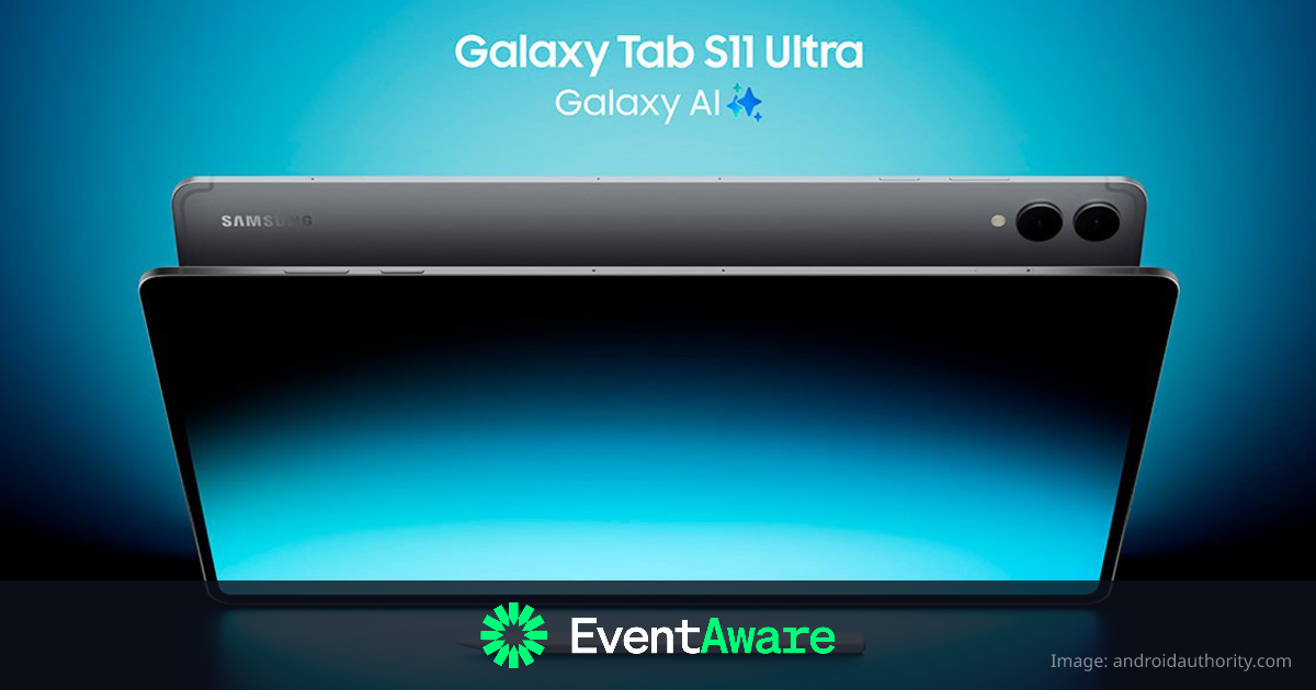 EventAware - Samsung Unveils Galaxy Tab S11 Series and S25 FE at ...