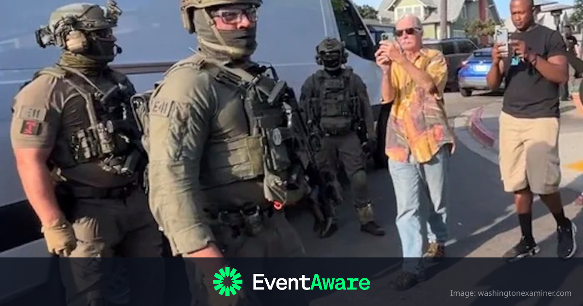 EventAware - ICE Agents Face Backlash Over Mask Use During Deportation ...